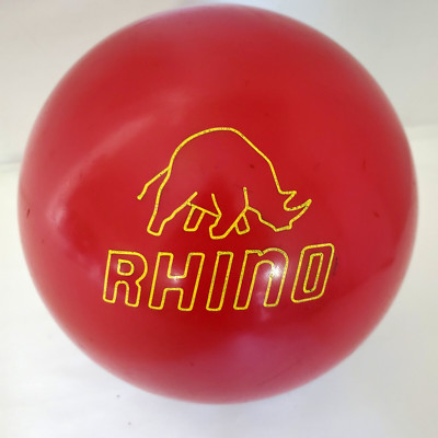 Brunswick Rhino Red Bowling Ball 14lb 10 oz Bob AEP0215 | eBay