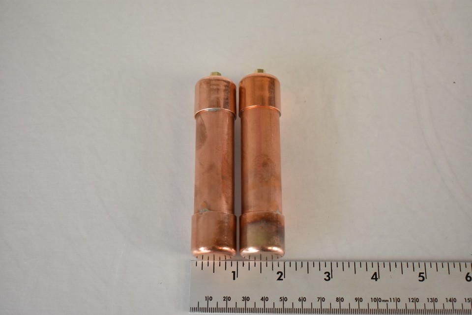 Pair Copper Rife Machine Frequency Hand Cylinders for GB4000 and Others ...