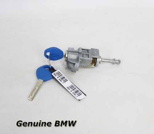 New BMW E46 Drivers Left Front Door Lock Cylinder Tumbler Keys M3 325i ...