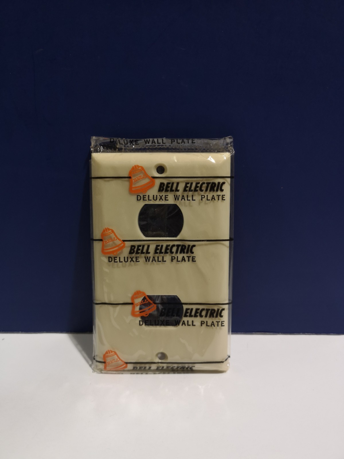 IVORY 1-Gang 2-Hole DESPARD Wall Switch Plate VINTAGE Bell Electric NEW ...