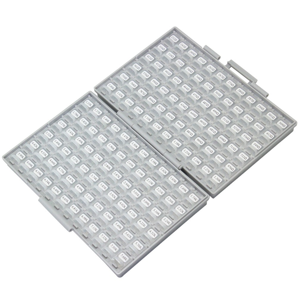 1206 chip resistor kits E96 series 1% RoHS 491 V x 100pcs distributed 4 ...