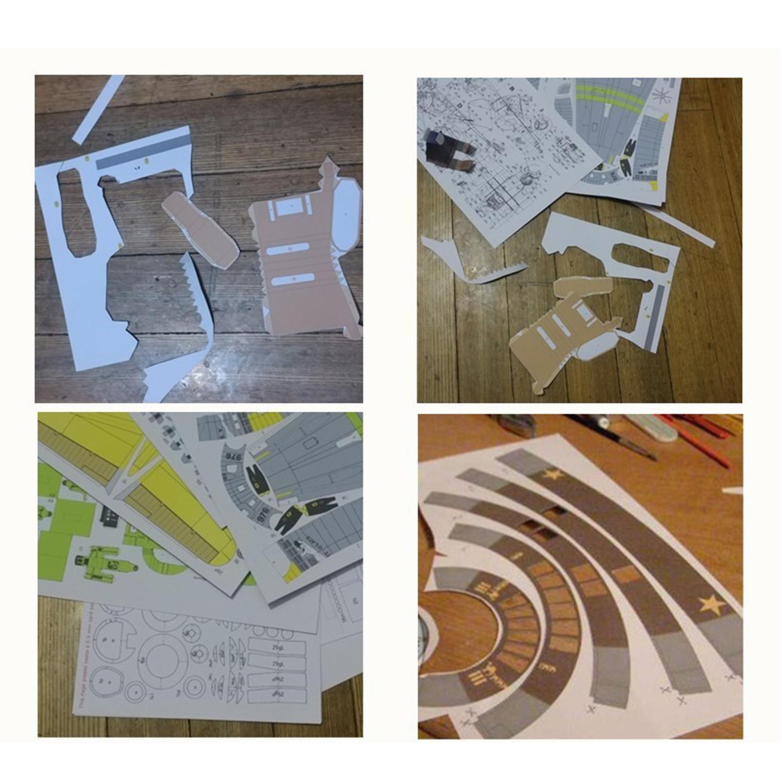 1:35 Scale Tank Model Decor Collectibles Paper Model Kit DIY | eBay