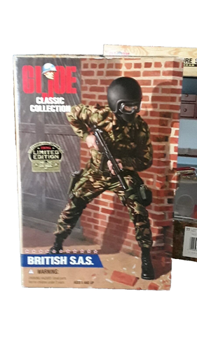 Kenner GI Joe Classic Collection BRITISH SAS 12" Figure Limited Ed ...