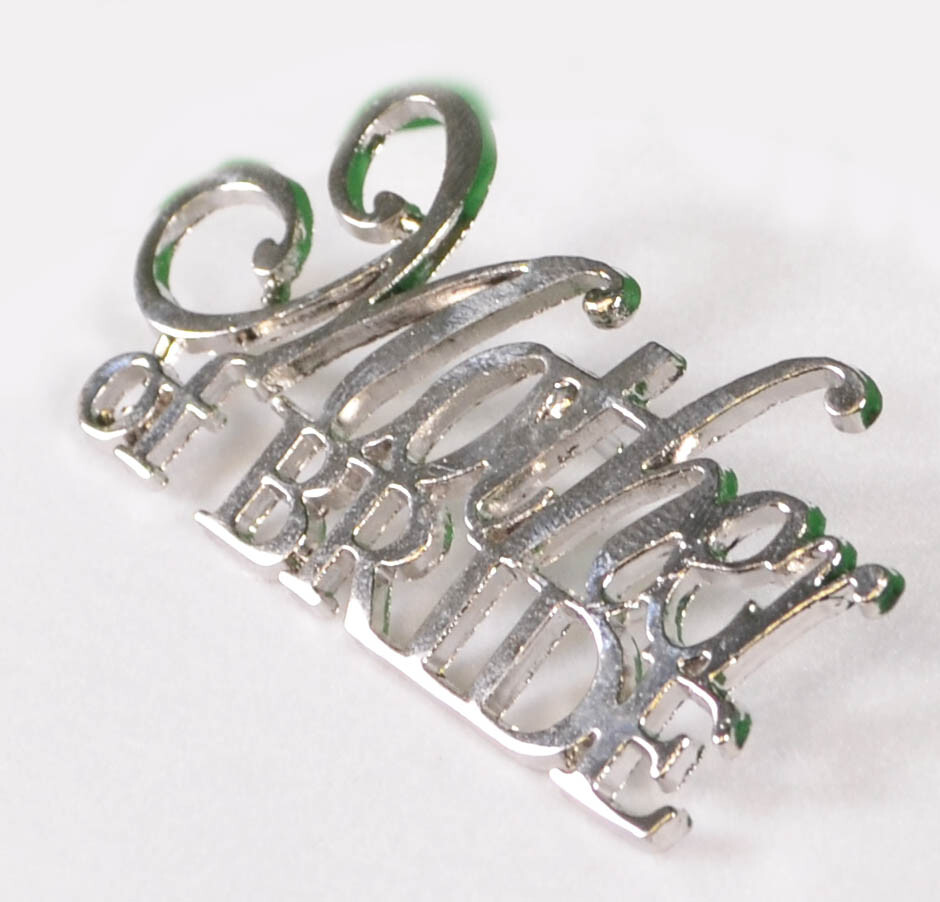 Mother of The Bride Silver Pin Wedding Bridal Party Gift Decoration for ...