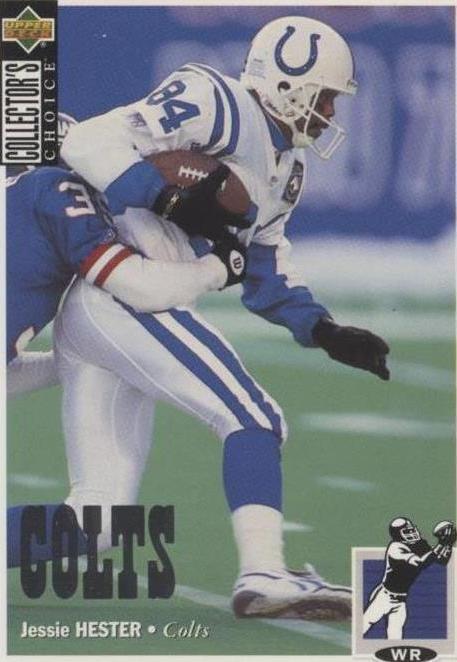 1994 Upper Deck Collector's Choice - Jessie Hester #266 Silver for sale ...