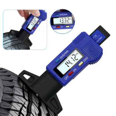 Reifen Lauffläche Reifenprofil 25.4mm LCD Digital Profiltiefenmesser ...