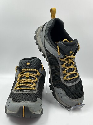 Merrell Riverbed 2 Hiking Mens Shoes SNEAKERS Granite Gold Sz US 9M ...