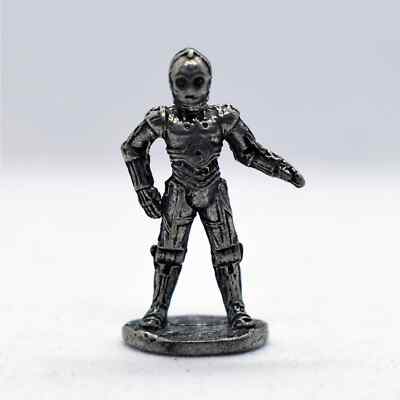 1997 Star Wars Classic Trilogy Monopoly Replacement C-3PO Token 1122 ...