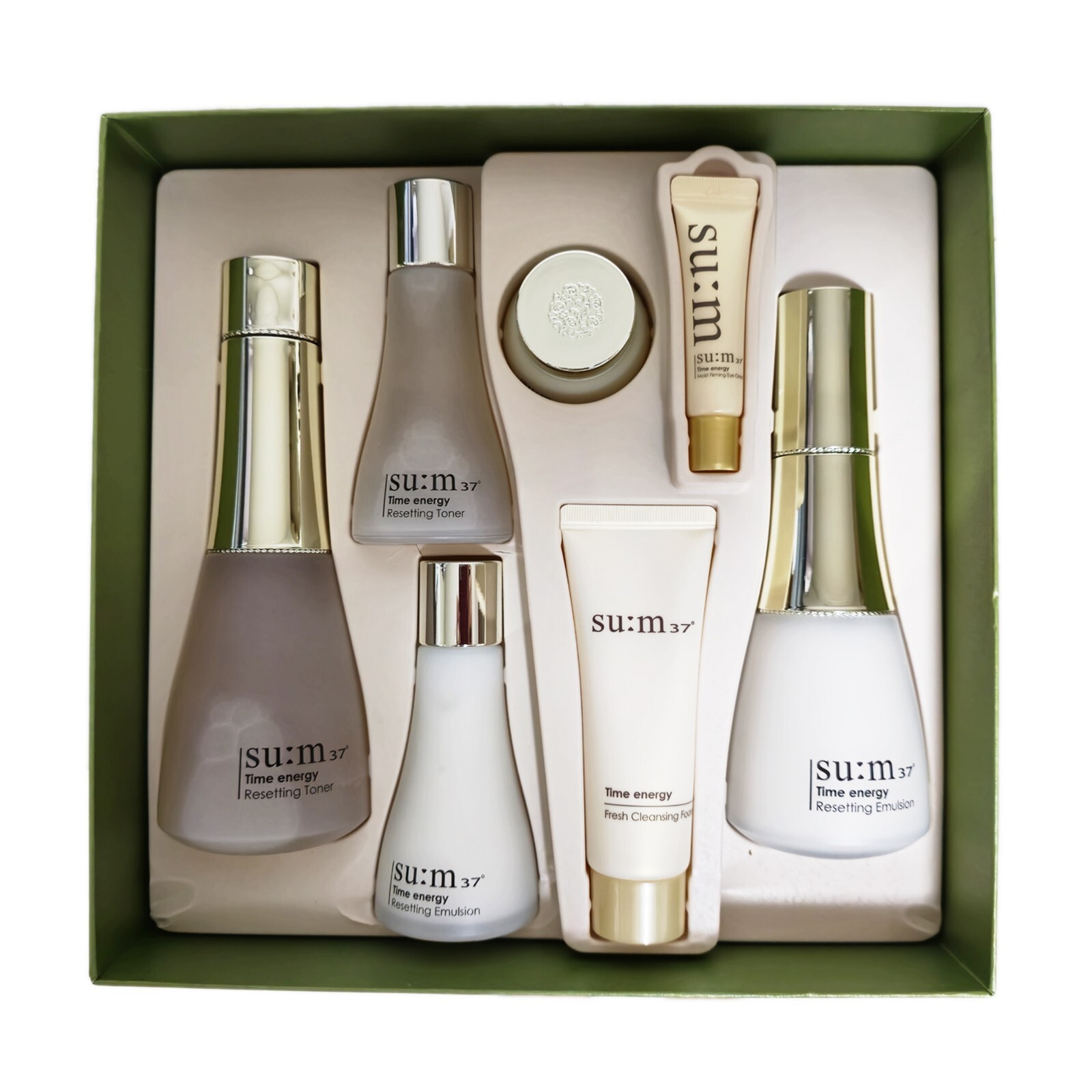 Sum 37 Time Energy Skin Resetting Duo set/Toner+Emulsion+Travel Kit/su ...