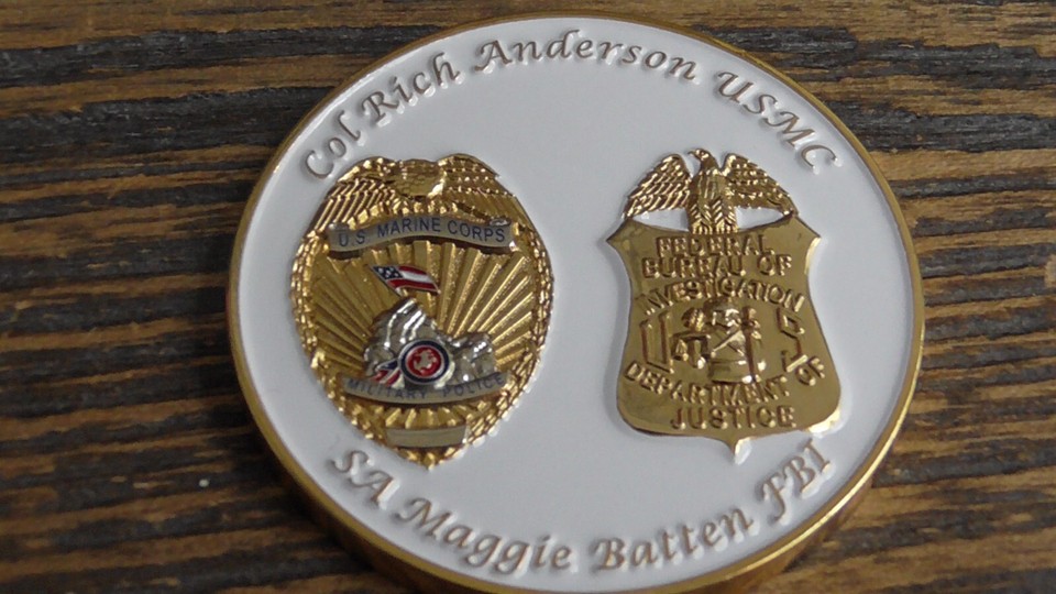 DOJ FBI National Academy Challenge Coin #217T | eBay