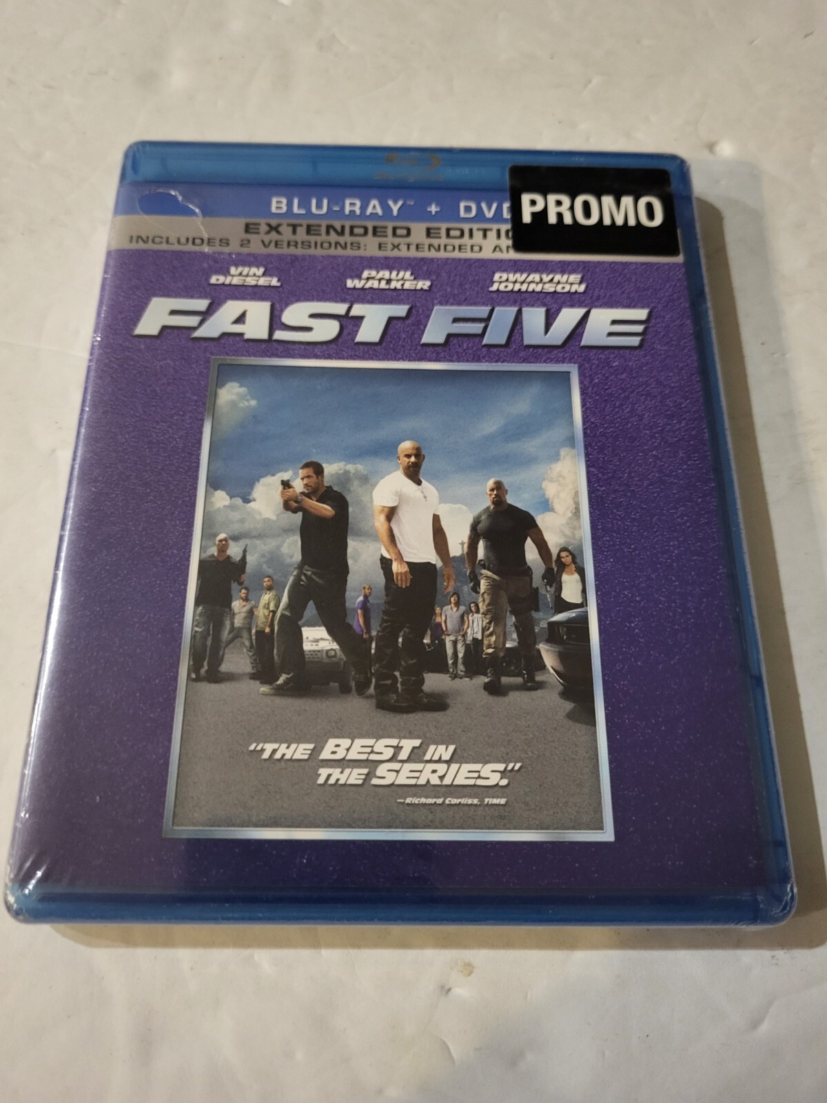 Fast Five (Blu-ray/DVD, 2011, 2-Disc Set, Rated/Unrated) 25192107191| eBay