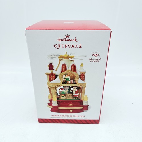 Hallmark Where Dreams Become Toys Keepsake Ornament Magic Light Sound ...