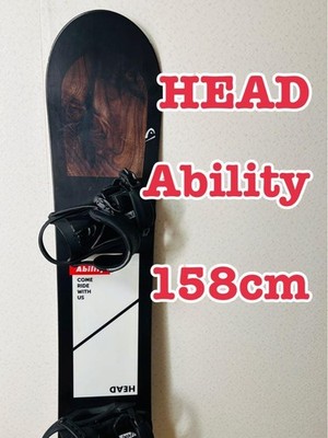 HEAD snowboard ability 158 binding set board cover #636211 | eBay Australia