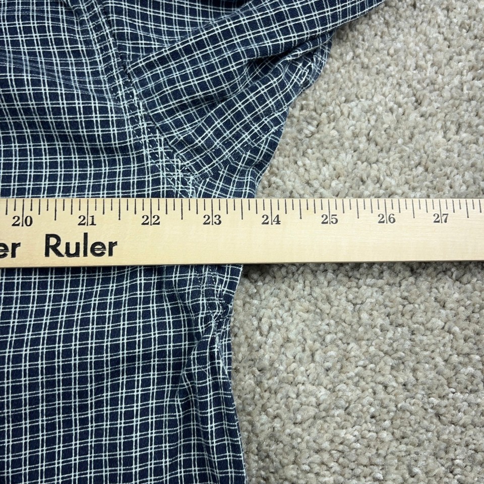 Ariat Shirt Mens Medium Blue FR FLame Resistant CAT 2 Button Up Durable ...