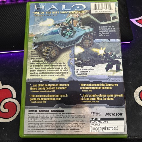 Halo: Combat Evolved [Game of the Year] (Microsoft Xbox) - Complete In ...