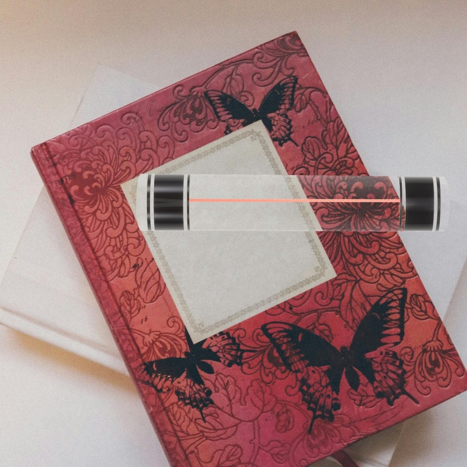 Acrylic Magnifying Ruler For Books - Transparent Reading Magnifier ...