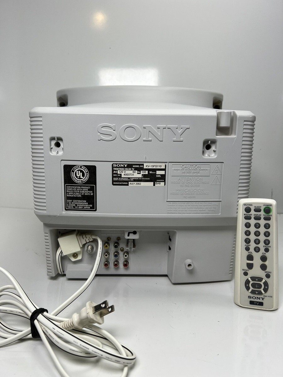 2002 Sony Trinitron