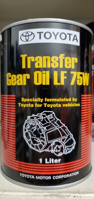 Genuine Toyota Transfer Case Gear Oil LF 75w 1 Liter 08885-81080 for ...