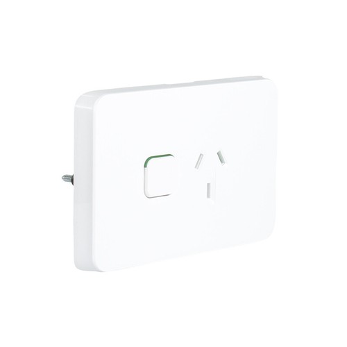 Clipsal by Schneider Electric Clipsal Iconic 3015-VW | Single Power ...