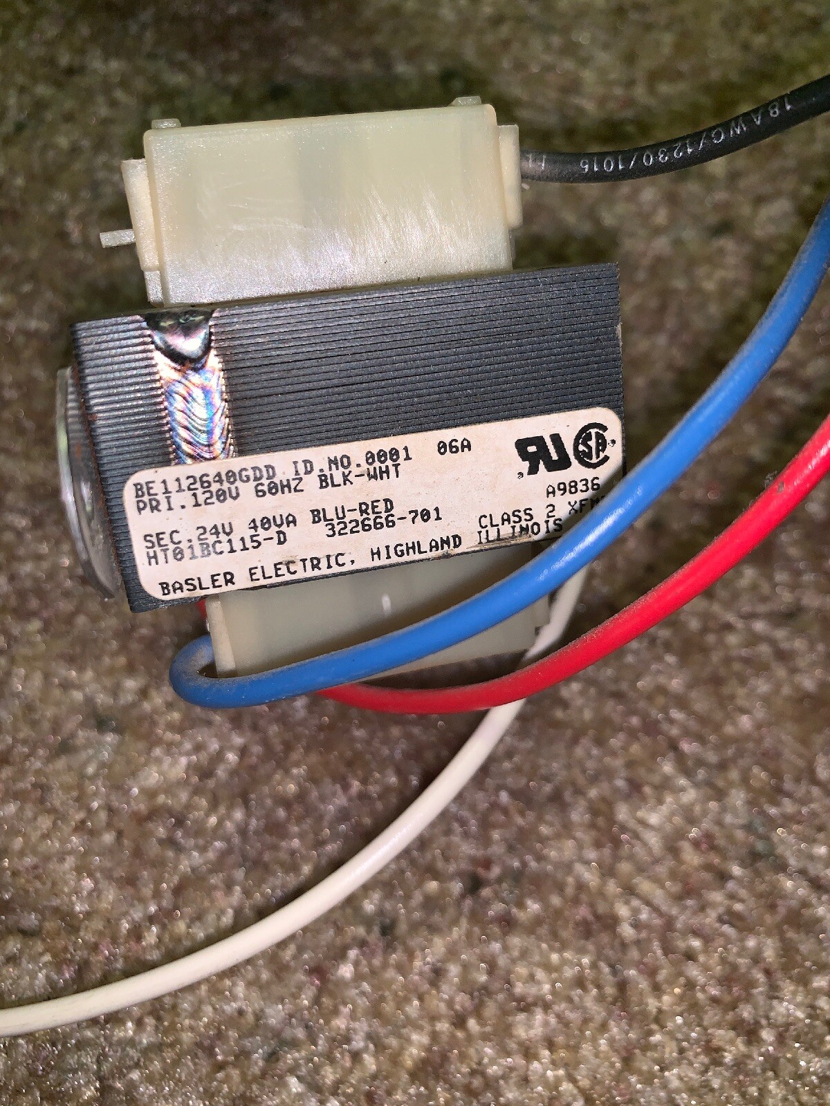 Basler Transformer (BE111640GDD, BE151840GDD, BE112640GDD)HT01BC115 ...