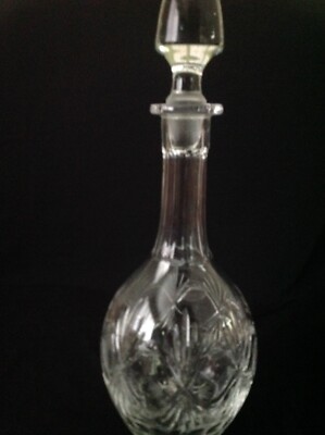 New Full Lead Crystal Glass Decanter By Wedgewood | eBay
