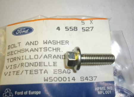 FORD MONDEO MK5 Cylinder Head Hose Tube Bolt 4558527 W500014-S437 NEW ...