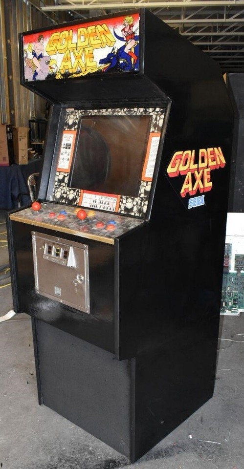 GOLDEN AXE ARCADE MACHINE by SEGA (Excellent Condition) *RARE* | eBay