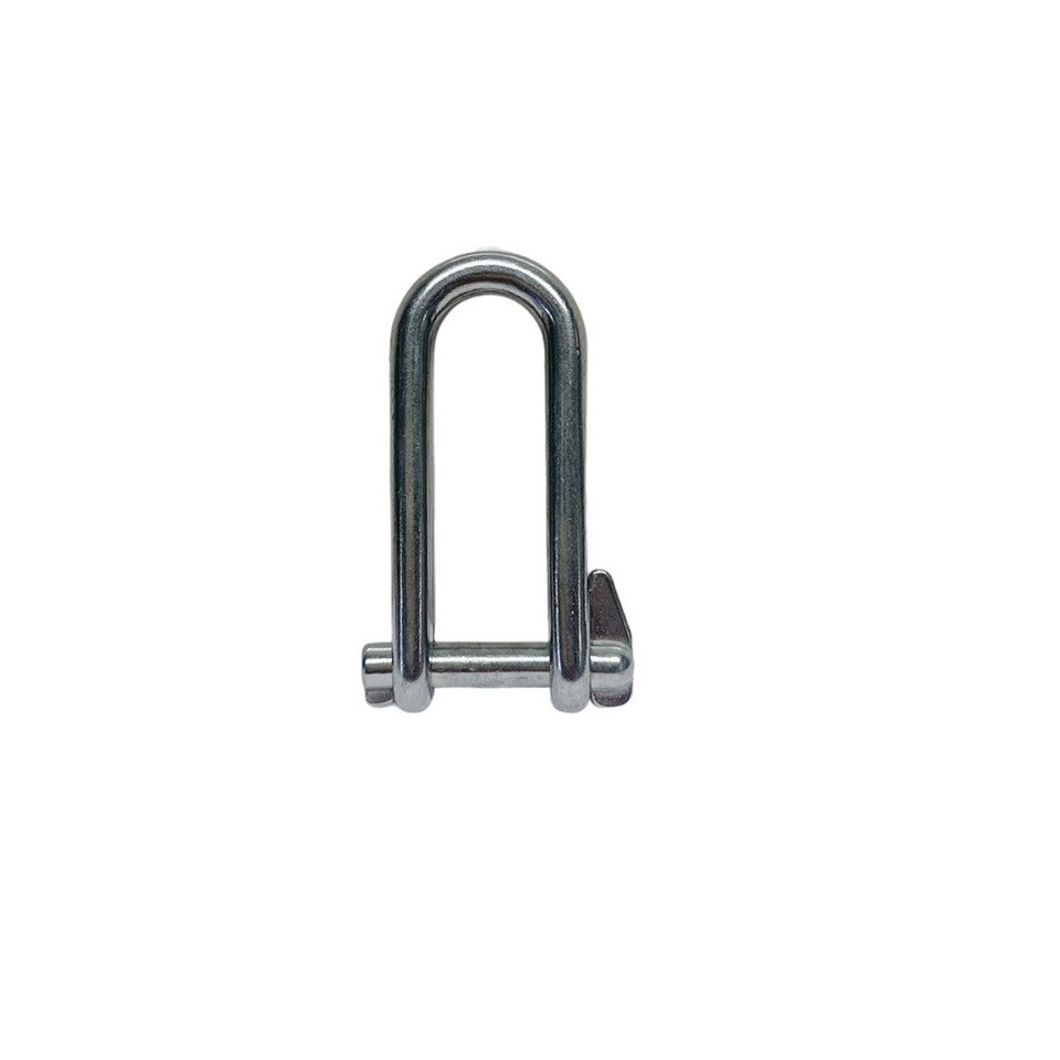 4 Pc Marine Boat Stainless Steel 1/4" Halyard Key Shackle Captive Pin ...
