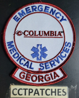 COLUMBIA GEORGIA EMERGENCY MEDICAL SEVICES EMS EMT PATCH | eBay