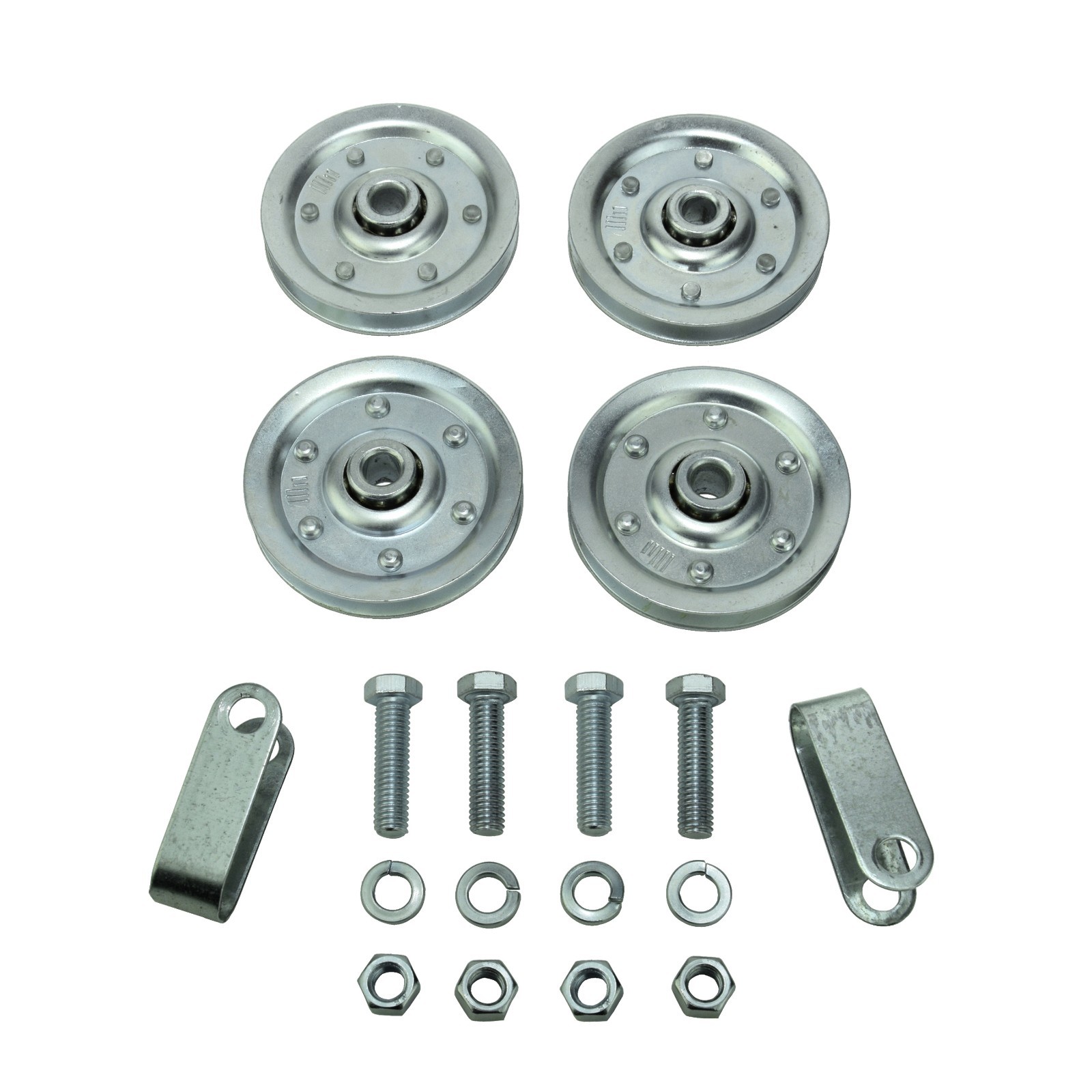Garage Door Pulleys and Hardware Set - SHEAVES-Stud & Clevis Pulleys ...