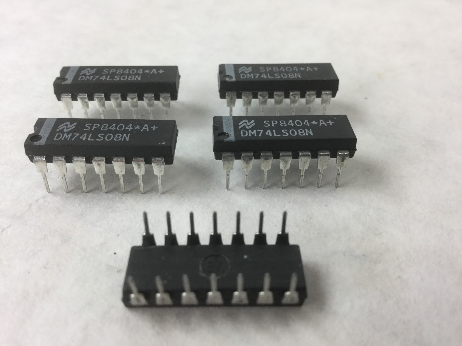 DM74LS08N (SP8404), 14 Pin Dip (Lot of 5) NEW | eBay