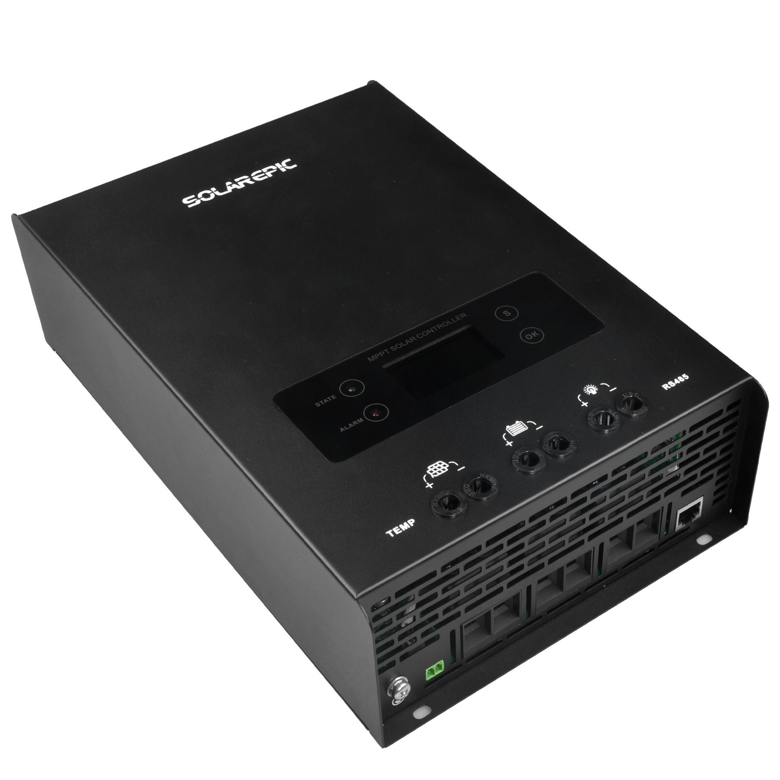 Solarepic 100A MPPT Solar Charge Controller 250V Solar Regulator 12V ...