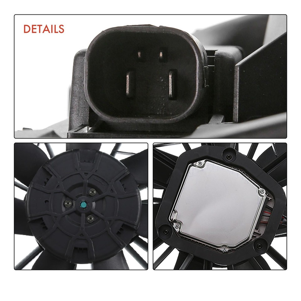 Radiator & Cooling Fan Assembly Kit for Mercedes-Benz W211 E320 03-05 ...