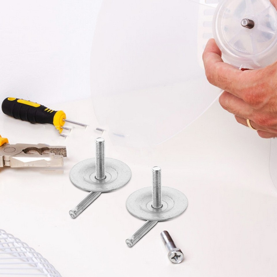 2pcs Electric Fan Chassis Screws Fan Base Fixing Screws With L-Shaped ...