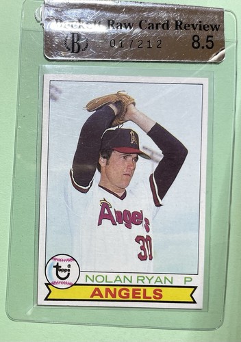 1979 TOPPS #115 NOLAN RYAN BGS Raw Card Review 8.5 “SRR-CARDS ...