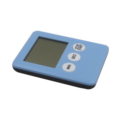 Blue LED Digital Kitchen Timer Countdown Alarm Clock Magnetic-NO ...