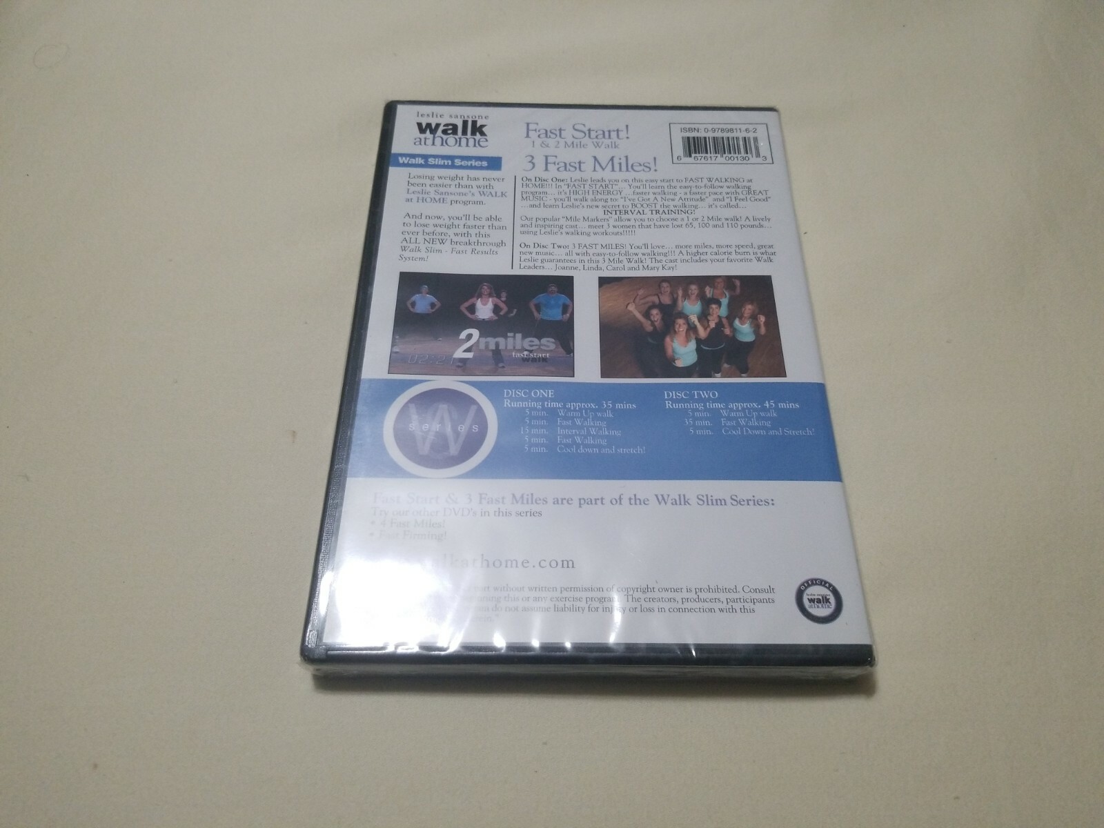 Leslie Sansone's WALK SLIM Fast Start 1&2 Mile Walk/3 Fast Miles - 2 ...