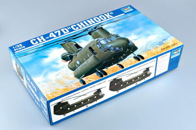 Trumpeter Scale Models 5105 1/35 Ch-47D Chinook Model Kit 9580208051055 ...