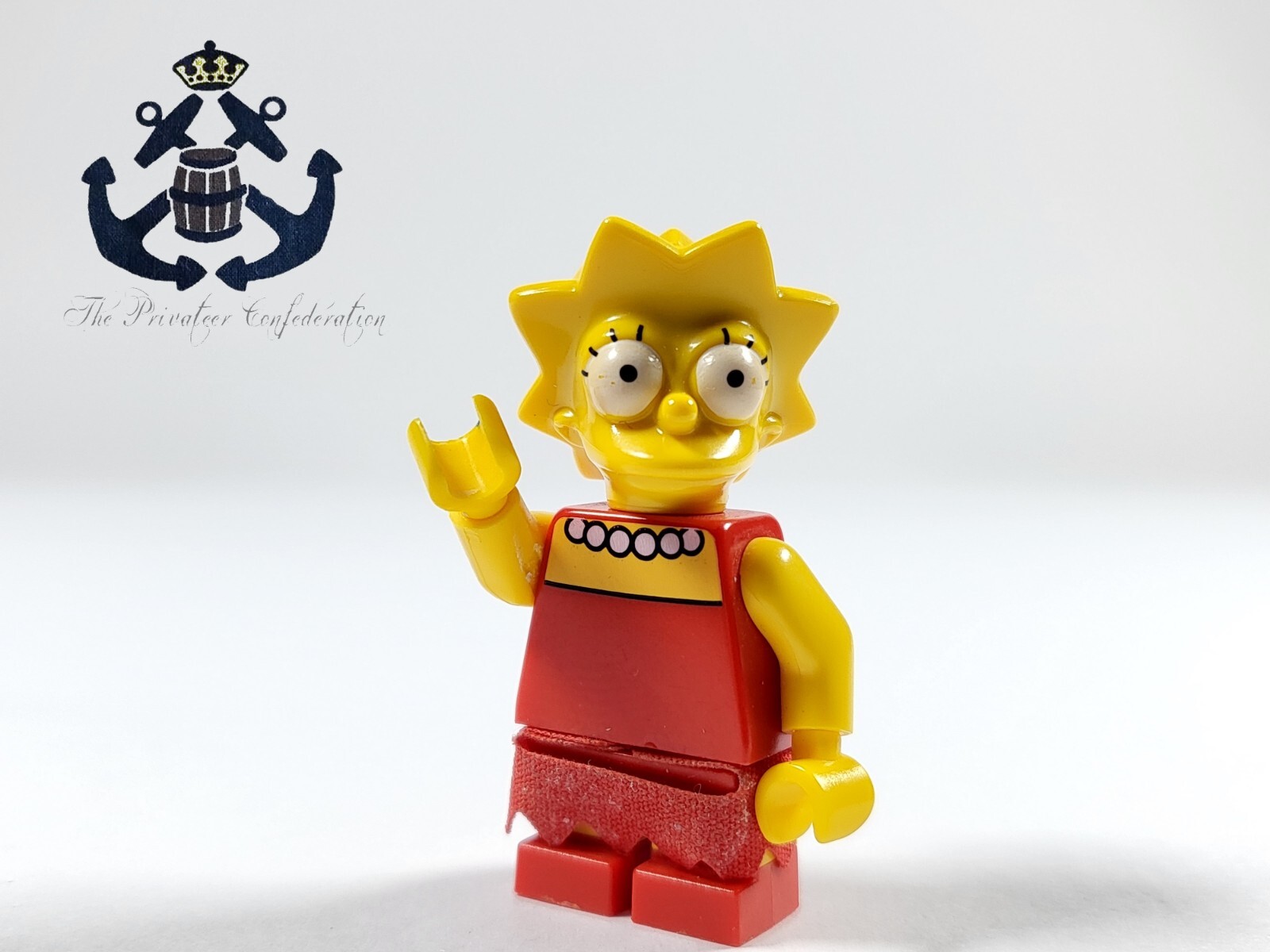 LEGO 2014 Simpsons Minifigure Lisa Simpson Series 1 w/ Skirt Cloth ...
