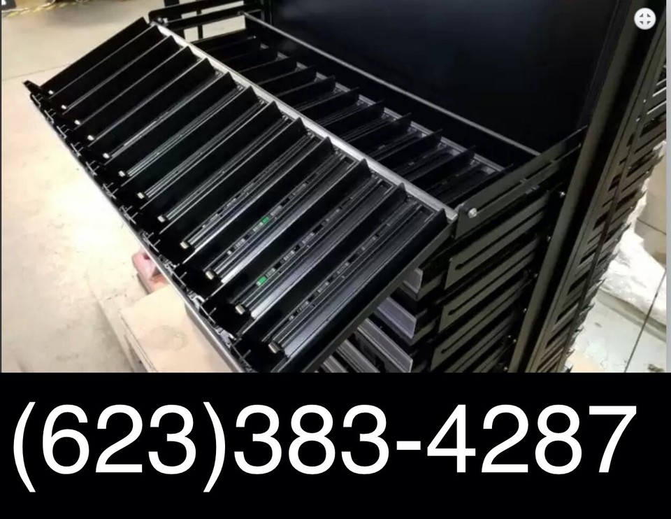 Cigarette Display Rack Shelving Tobacco Fixture 10 PULL OUT SHELVES ...