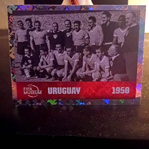 Panini FIFA World Cup 26 Team Picture Sticker Uruguay 1950 Soccer | eBay