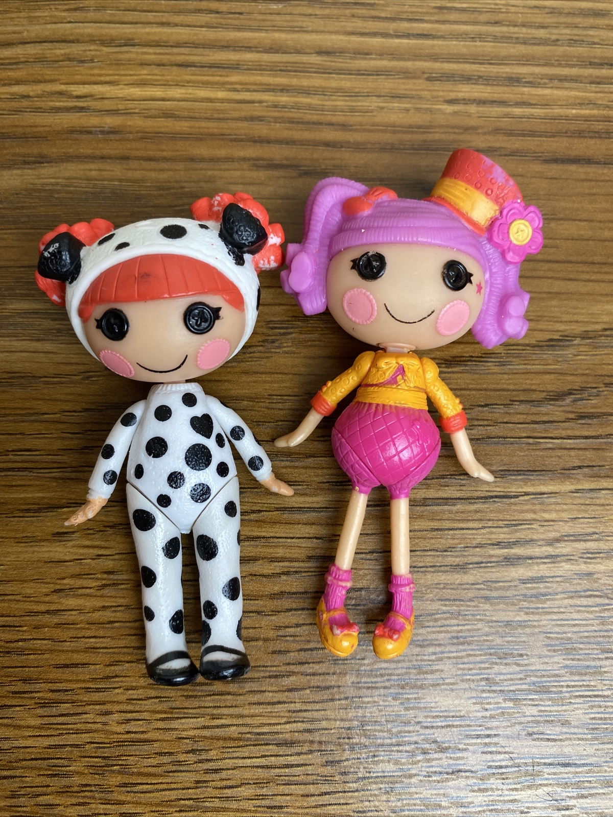 Lalaloopsy Mini SILLY FUN HOUSE peanut big top & ember flicker flame doll Set 2 | eBay