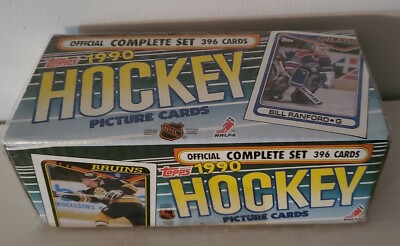 1990 Topps Hockey Cards Complete Set 396 Cards | eBay