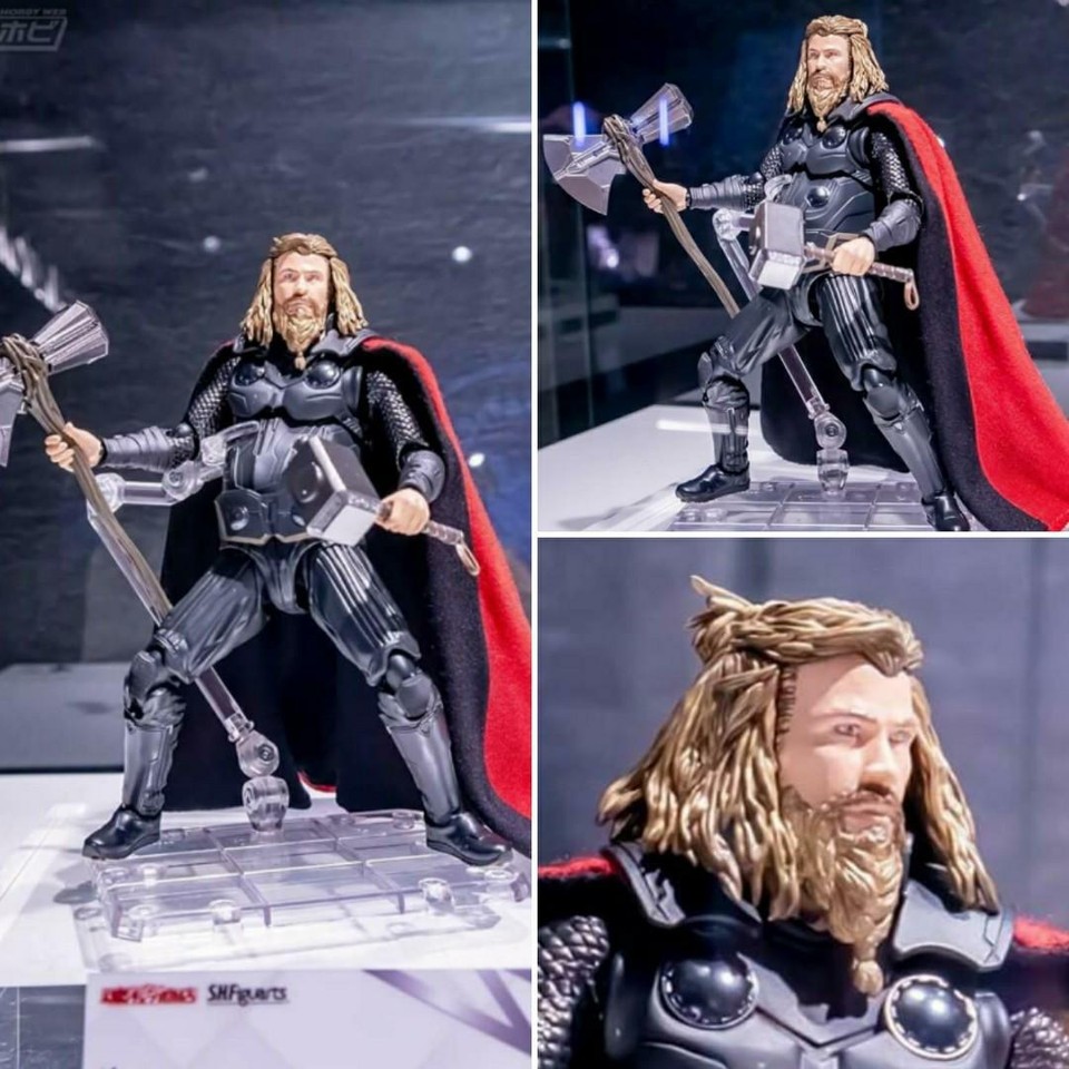 Marvel Avengers Endgame Thor Final Battle Version SH FIGUARTS Bandai ...