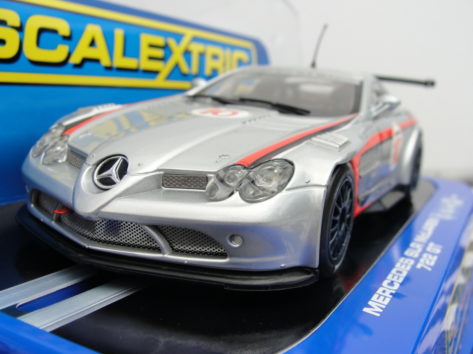 SCALEXTRIC MERCEDES SLR MCLAREN 722 GT C3116 1:32 SLOT NEW OLD STOCK ...