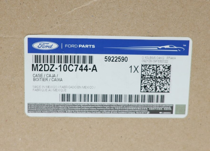 NEW OEM Ford Front Left Door Storage Bag M2DZ-10C744-A Ford Bronco 4 ...