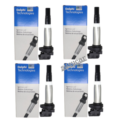 4 Pcs Ignition Coil Module Delphi For BMW 12138616153 GN10571-18B1 | eBay