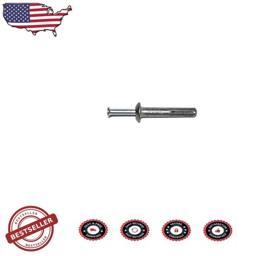 Versatile 1/4" x 1-1/2" Zamac Nail Anchors, 100 per Box for Secure ...