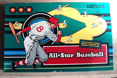 1955 CADACO ELLIS All Star Baseball Board Game COMPLETE | eBay