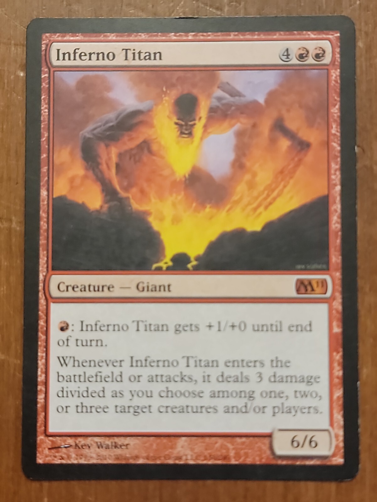 Inferno Titan Magic 2011 / M11 NM Red Mythic Rare MAGIC MTG CARD | eBay
